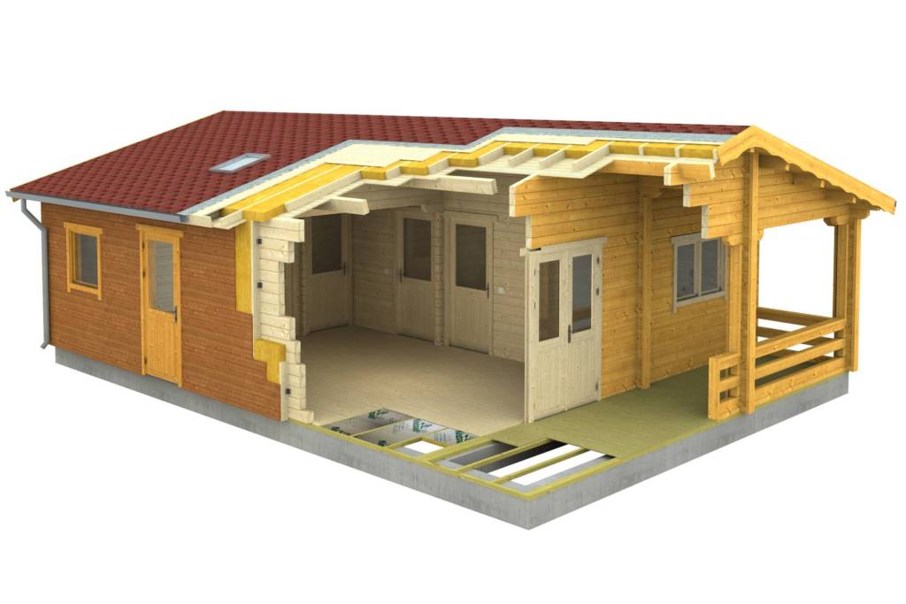 Do-It-Yourself Home Building - EZ Log Structures