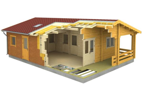 Do-It-Yourself Home Building - EZ Log Structures